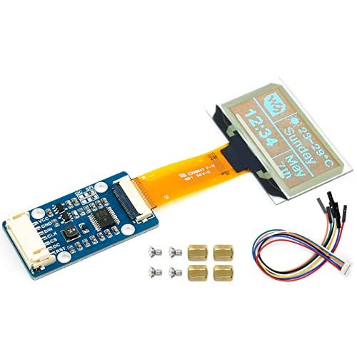 1.51inch Transparent OLED with Expansion Board,for Raspberry Pi/Arduino/STM32,128x64 Resolution ...