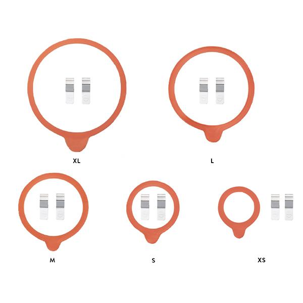 WECK weck パッキン ウェック ゴムパッキン キャニスター ガラスキャニスター専用 Sサイズ WE 001 メール便 対応 保存瓶 ...