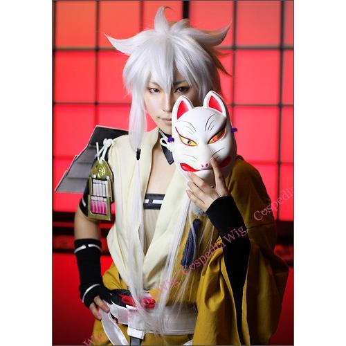 刀剣乱舞 小狐丸 風 ウィッグ コスプレウィッグ キャラウィッグ 刀剣乱舞 小狐丸 風 ウィッグ コスプレウィッグ キャラウィッグ