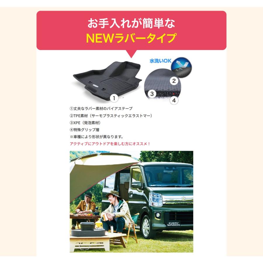 Clazzio（クラッツィオ） 【Clazzio】 New立体マット 1台分セット EM-7514 デリカ ミニ BA1A/BA2A/BA5A ...