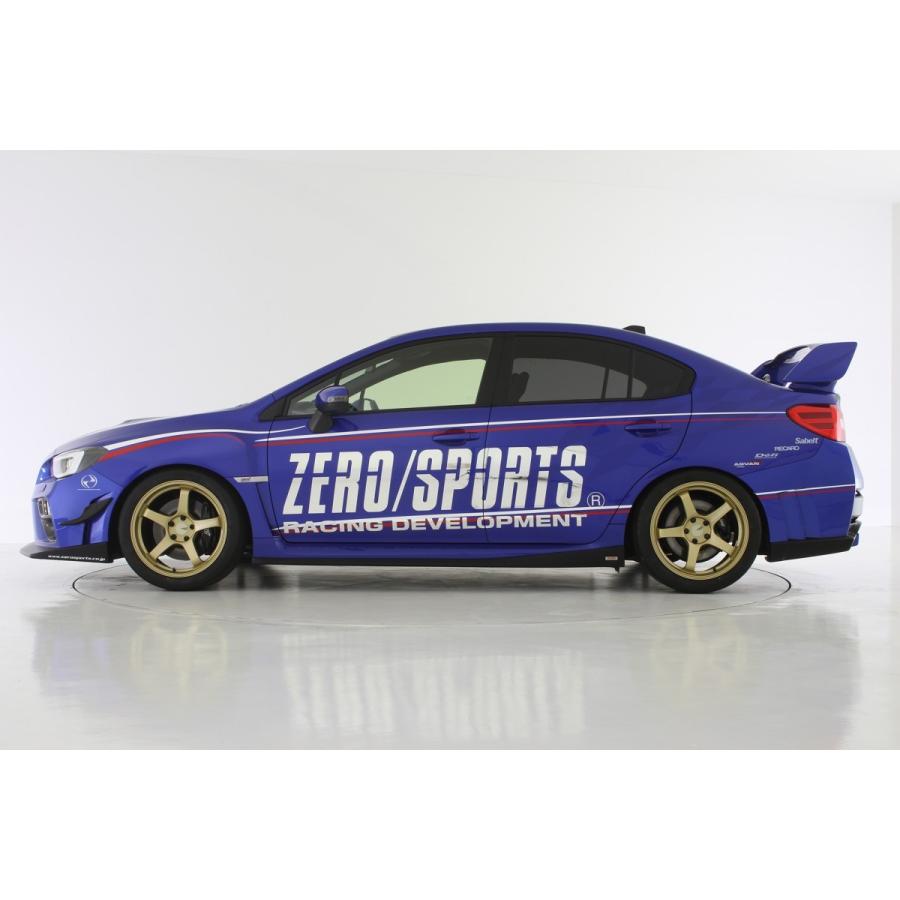 ZERO SPORTS 【ZERO SPORTS/ゼロスポーツ】 サイドステップ スバル WRX STI(VAB)/ S4 (VAG) A ...