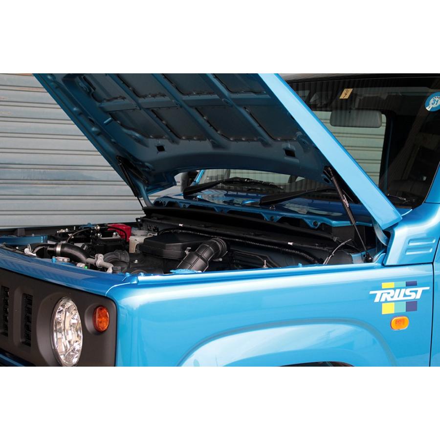 TRUST 【TRUST/トラスト】GReddy エンジンフードリフター SUZUKI ジムニー/ジムニーシエラ JB64W/JB74W [18590107] : ビゴラス - 通販 ...