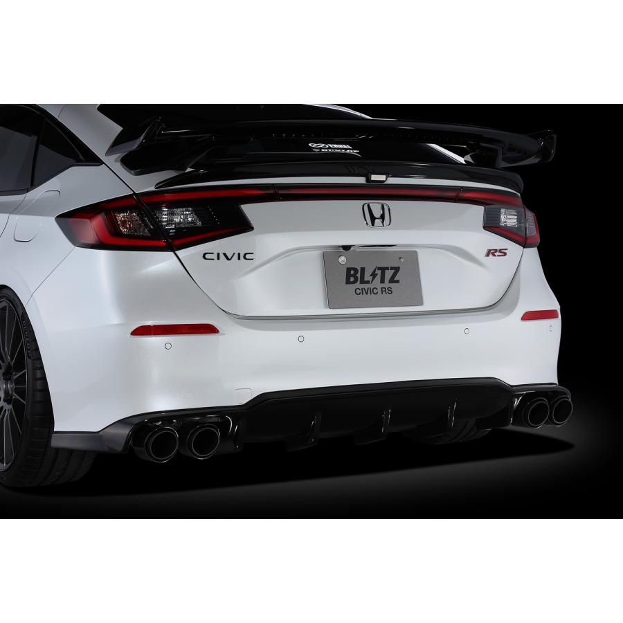 BLITZ 【BLITZ/ブリッツ】 AERO SPEED (エアロスピード) R-Concept for CIVIC FL リアアンダースポイラー ホンダ シビック FL1 2024/09 ...