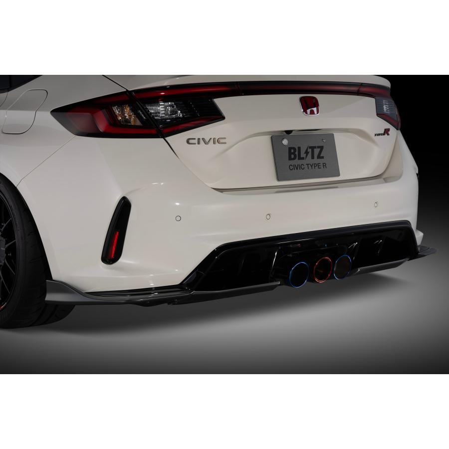 BLITZ 【BLITZ/ブリッツ】 AERO SPEED R-Concept for CIVIC TYPE R FL5 Rear Side Diffuser FRP製 ホンダ シビック ...