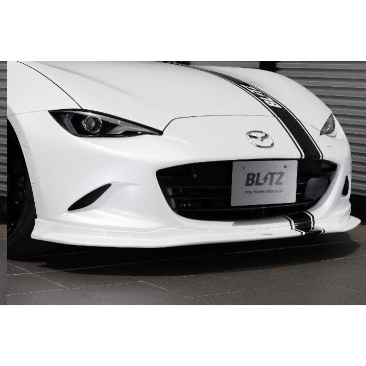 BLITZ 【BLITZ/ブリッツ】 AERO SPEED R-Concept for ROADSTER ND フロントリップスポイラー ...