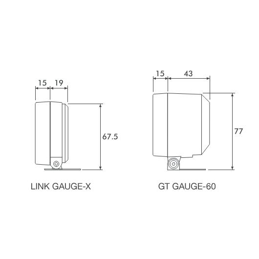 【PIVOT/ピポット】 LINK GAUGE-X 油圧計 センサー付 [LSP] :LSP:ビゴラス - 通販 - Yahoo!ショッピング