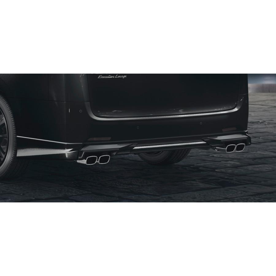 【TRD/ティーアールディー】 リヤバンパースポイラー(マフラーセット用) 素地 アルファード 標準ボディ 3#系 2018.10 ...