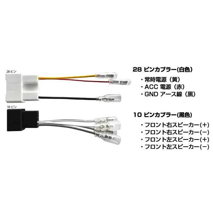 【CYBERSTORK】 GRヤリスRC用オーディオハーネス(28ピン/10ピン) [RC2810] : ビゴラス - 通販 - Yahoo!ショッピング