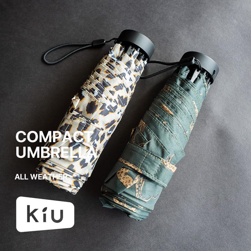 KiU Wpc. 折りたたみ傘 晴雨兼用傘 レオパード柄 軽量コンパクト レディース傘 メンズ傘 ワールドパーティー K417 : VILLAGESTORE - 通販 - Yahoo!ショッピング