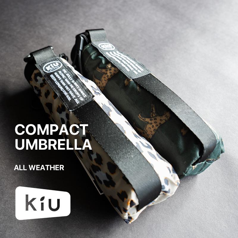 KiU Wpc. 折りたたみ傘 晴雨兼用傘 レオパード柄 軽量コンパクト レディース傘 メンズ傘 ワールドパーティー K417 : VILLAGESTORE - 通販 - Yahoo!ショッピング