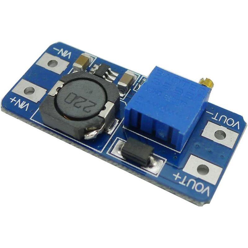 KKHMF 10PCS MT3608 DC-DC 2A Boost ステップアップ 転換モジュール 2V-24V to 5V-28V 9V : 20240214213449-01793 ...
