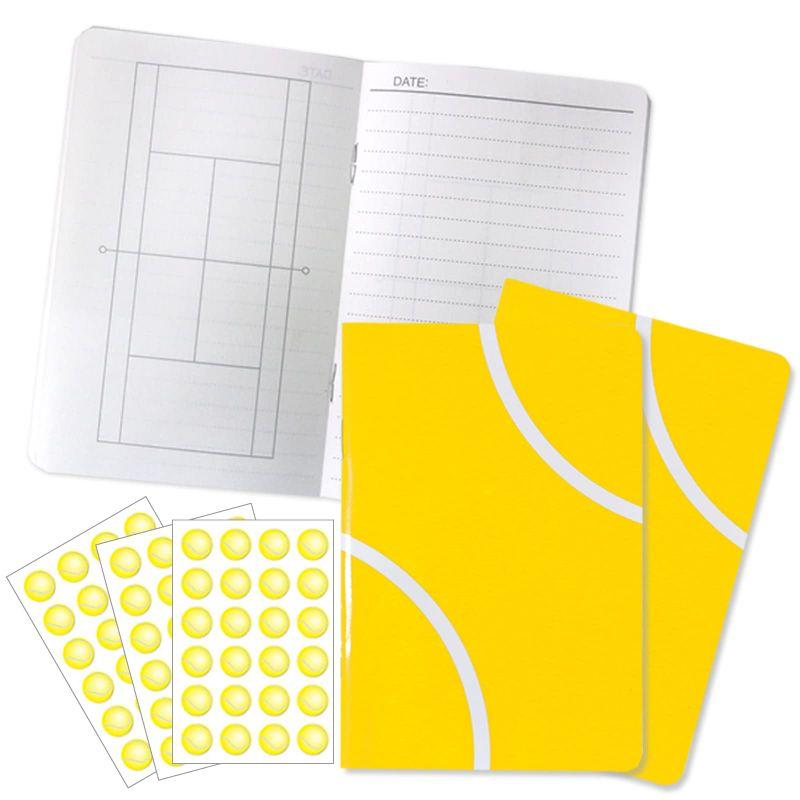 JNSテニスノート(A6サイズ)3冊+シール3枚セットプライム : アップヴィレッジ - 通販 - Yahoo!ショッピング