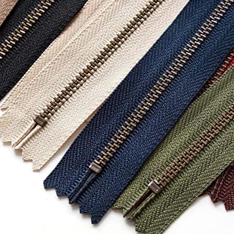 YKK 玉付きファスナー 20cm アンティークゴールド 10色セット 3GKB20-10MIX : アップヴィレッジ - 通販 - Yahoo!ショッピング