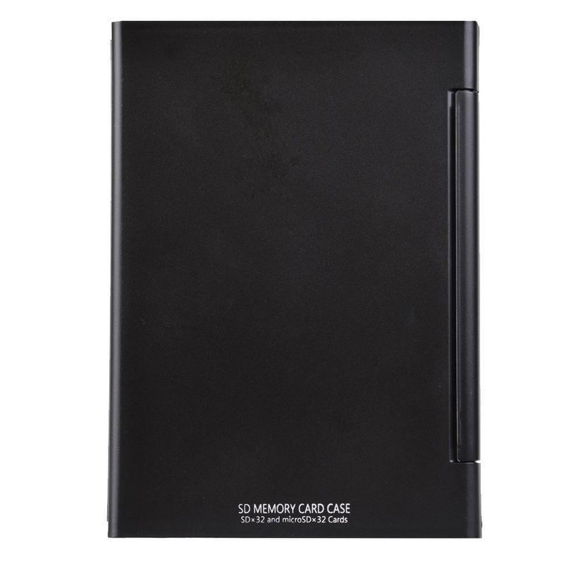 Kenko SDカードケースAS SD32 BK SD/microSD各32枚収納可能 ブラック 704493 : アップヴィレッジ - 通販 - Yahoo!ショッピング