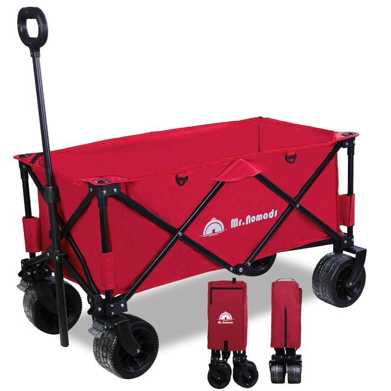 MR. NOMADS ラグビー日本代表使用 キャリーワゴン 大容量150L 大型タイヤ 耐荷重150kg 自立収納 コンパクト ワンタッチ収 : アップヴィレッジ - 通販 - Yahoo ...