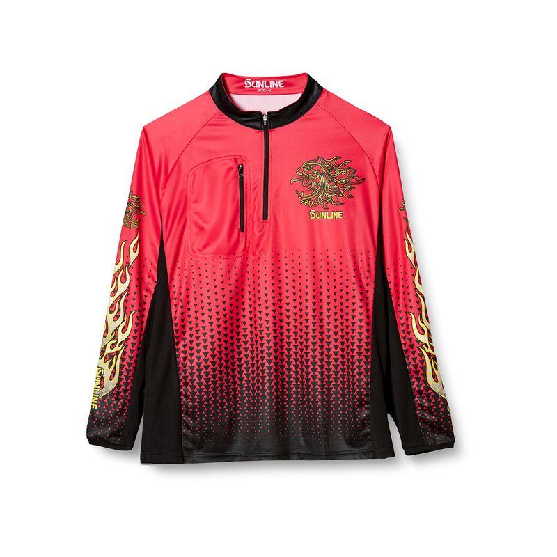 サンライン(SUNLINE) PRODRYシャツ(長袖) SUW-04201CW レッド S : アップヴィレッジ - 通販 - Yahoo!ショッピング