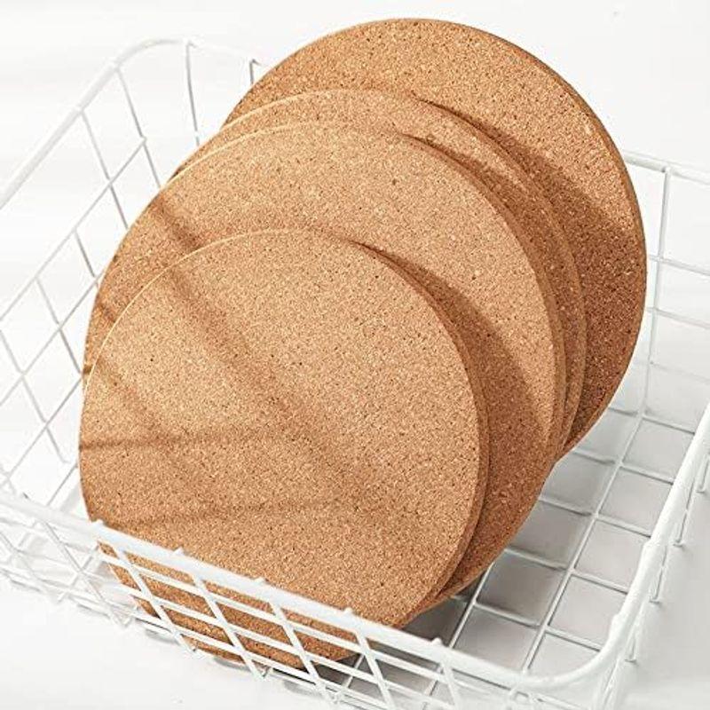 UNS コルク鍋敷き W15×D15×H1cm 丸型 2枚セット (M) : アップヴィレッジ - 通販 - Yahoo!ショッピング