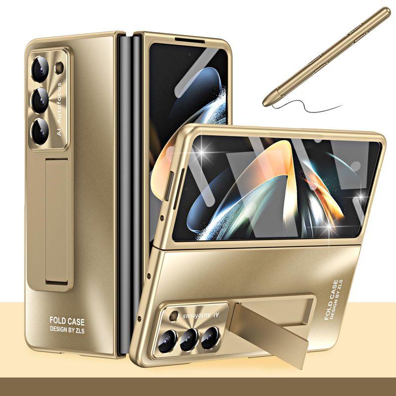 Sペン収納 Galaxy Z Fold4ケース SC-55C/SCG16 カバー フォールド4 ガラスフィルム＋ケース 一体型 レンズ保護カ : アップヴィレッジ - 通販 - Yahoo ...
