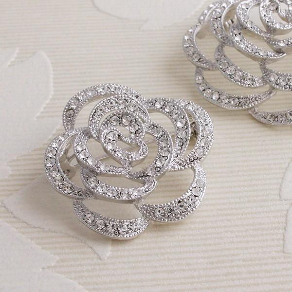 ヴァンテーヌ ブローチ カメリア フラワー 花 母の日 プレゼント ヴァンテーヌ ブローチ カメリア フラワー 花 母の日 プレゼント