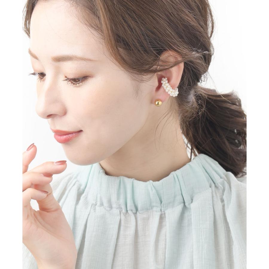 ヴァンテーヌ 【片耳販売】イヤーカフ イヤリング パール ボリューム 上品 シンプル E2158 mbgt : VINGTAINE - 通販 ...