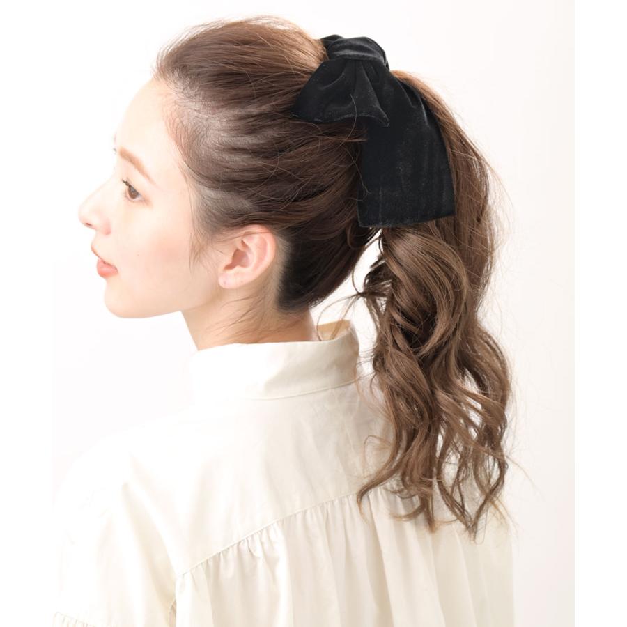 バレッタ ロングタイプ ベロア リボン ヘアクリップ ヘアアクセサリー 上品 大人カジュアル H7611 : h7611 : VINGTAINE - 通販 - Yahoo!ショッピング