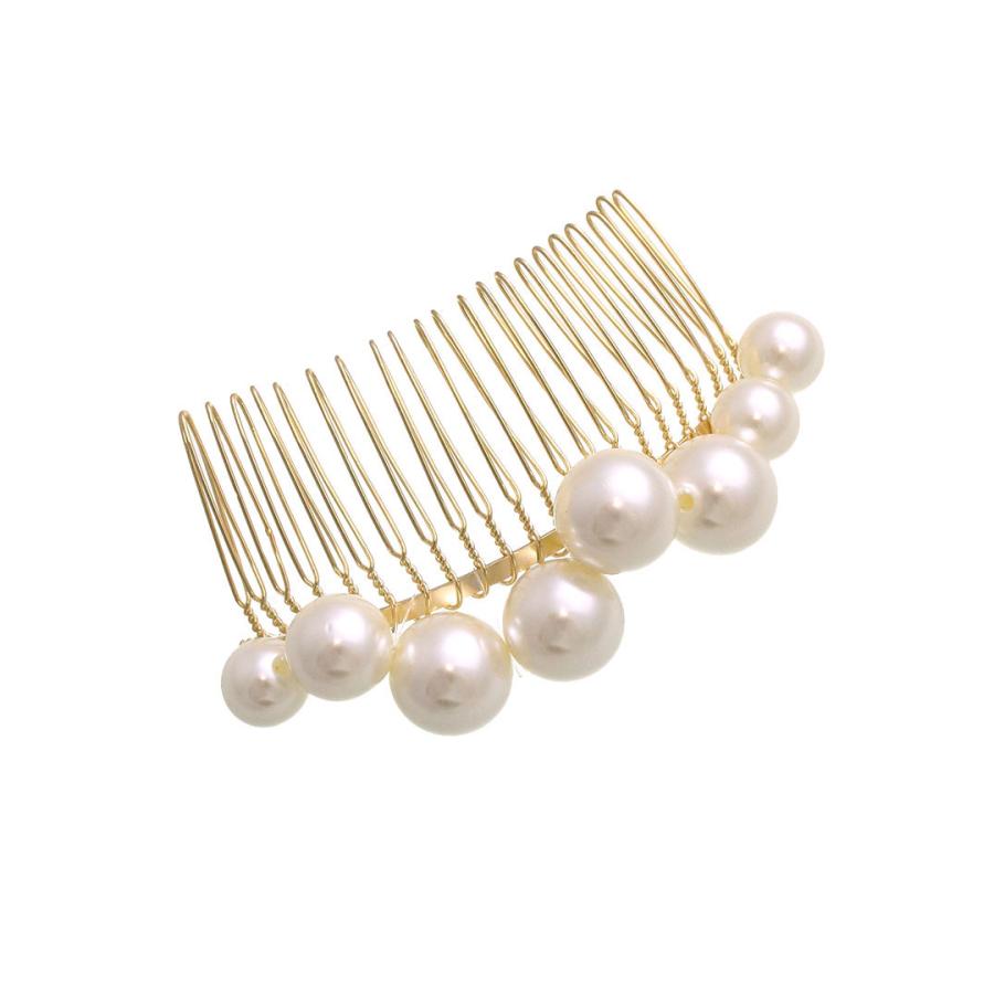 ヴァンテーヌ ヘアコーム パール ランダム かんざし ヘアアクセサリー H7664 : VINGTAINE - 通販 - Yahoo!ショッピング