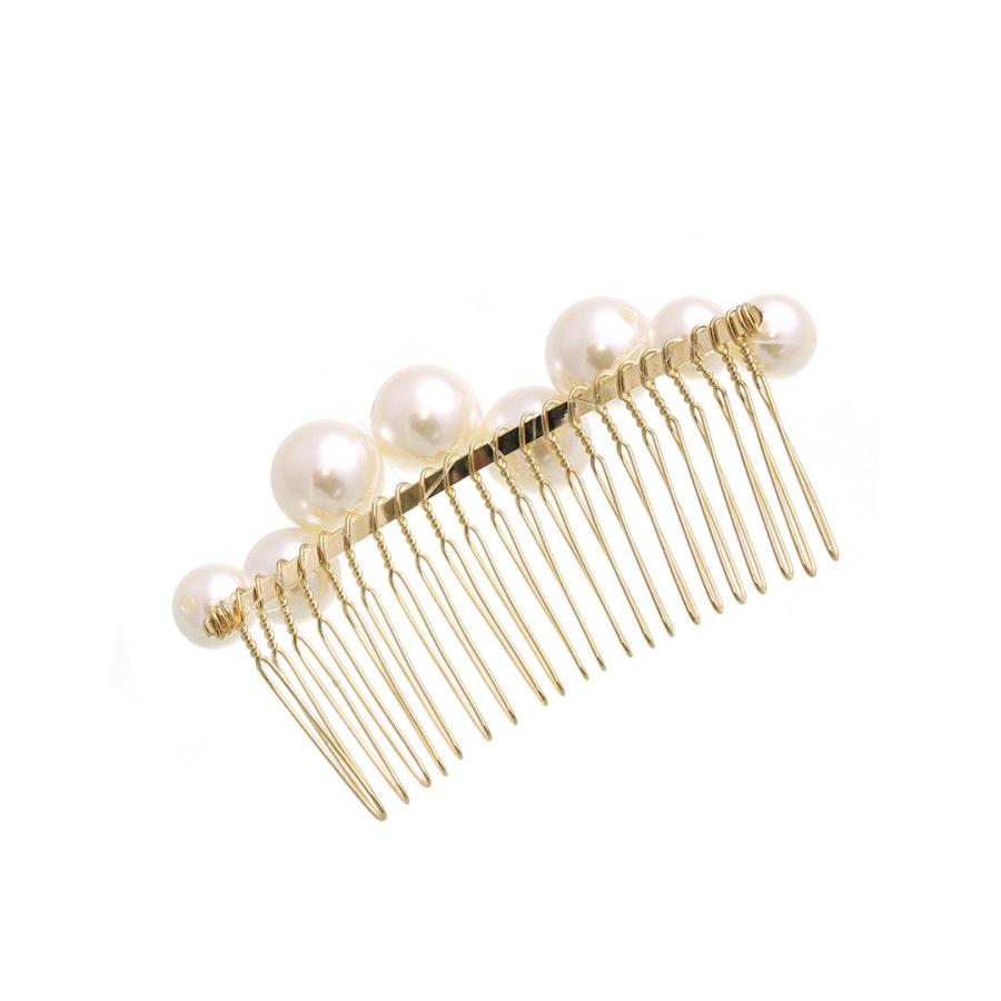 ヴァンテーヌ ヘアコーム パール ランダム かんざし ヘアアクセサリー H7664 : VINGTAINE - 通販 - Yahoo!ショッピング