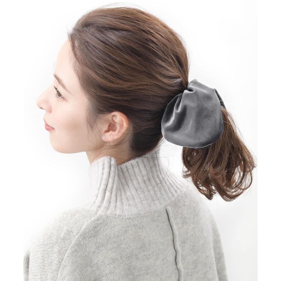 ヴァンテーヌ 一部予約 ハート型のベロアシュシュ(M) クラシカル 上品 ボリューム シンプル ヘアアクセサリー HS-163 mbgt ...