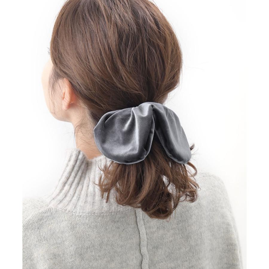 ヴァンテーヌ 一部予約 ハート型のベロアシュシュ(M) クラシカル 上品 ボリューム シンプル ヘアアクセサリー HS-163 mbgt ...