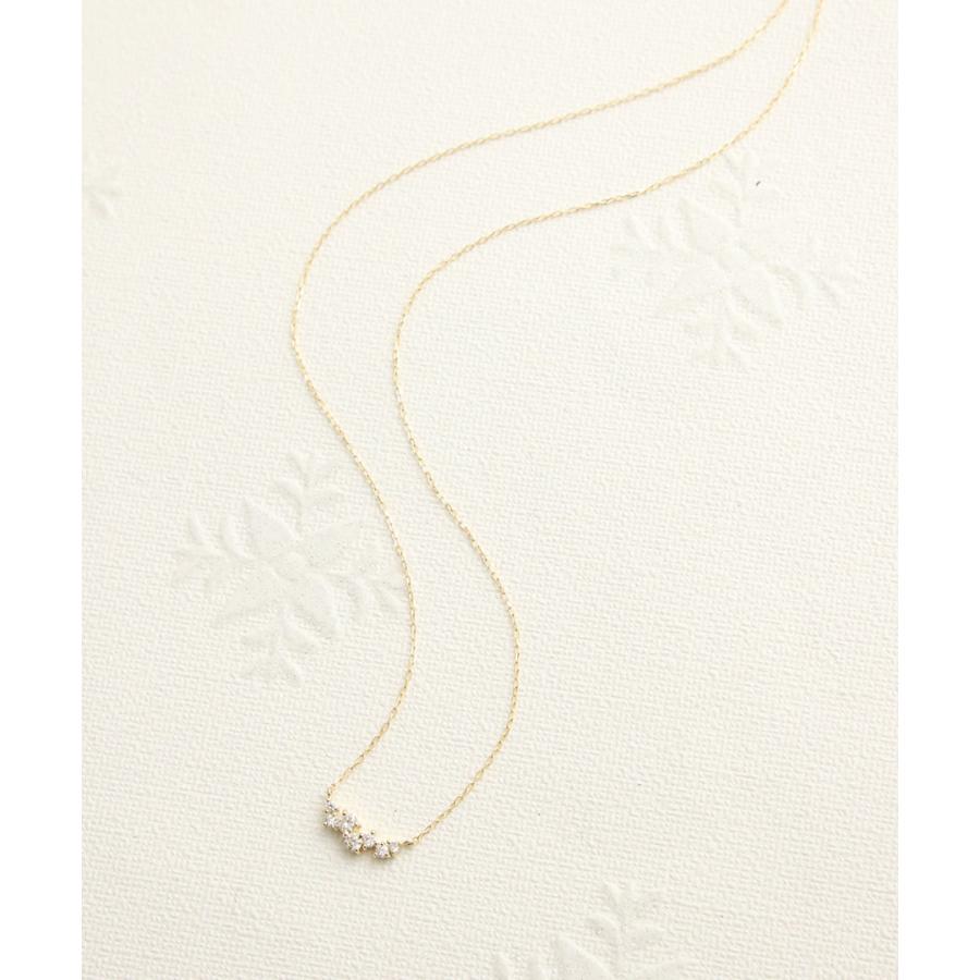 K10 YG ネックレス ダイヤモンド 誕生石 4月 10金 10K 華奢 LC-74【リュクス】 : lc-74 : VINGTAINE ...