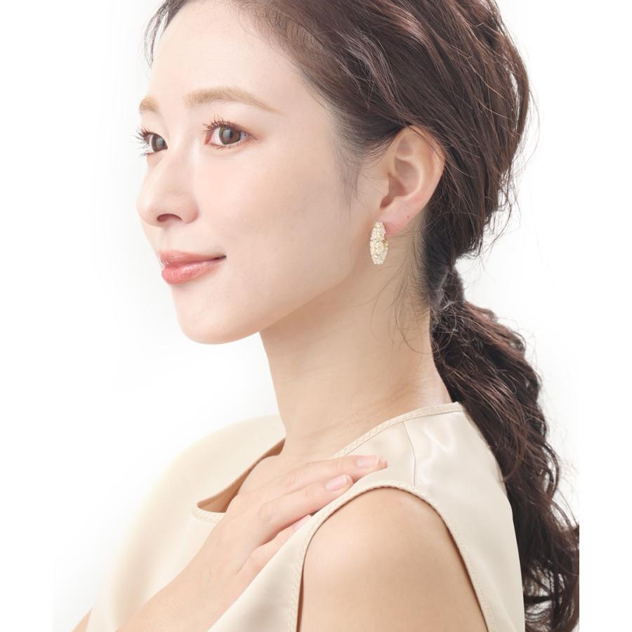 ヴァンテーヌ ピアス イヤリング フラワー ハーフフープ 上品 小花 シェル風 チタン P5270 : VINGTAINE - 通販 - Yahoo!ショッピング