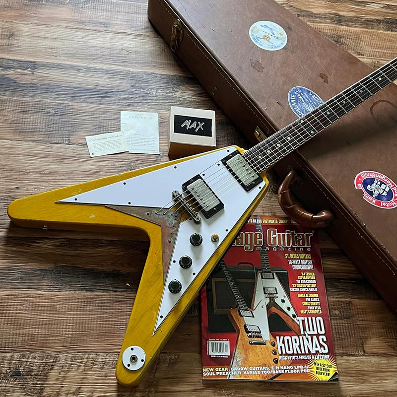 [中古]Bob Burst / '58 Korina Flying V Replica : Vintage-Style by MG Co ...
