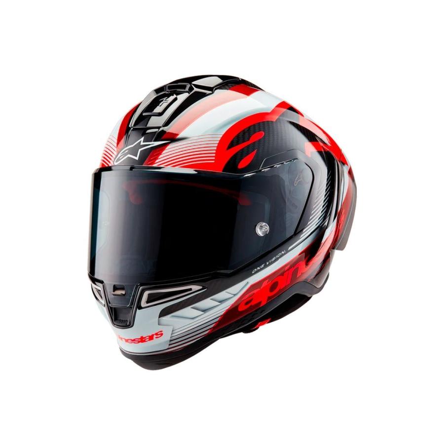 バイク ヘルメット フルフェイス アルパインスターズ Alpinestars supertech R10 TEAM レッド/ホワイト フルカーボン Sサイズ : エムシーヴィオ - 通販 ...