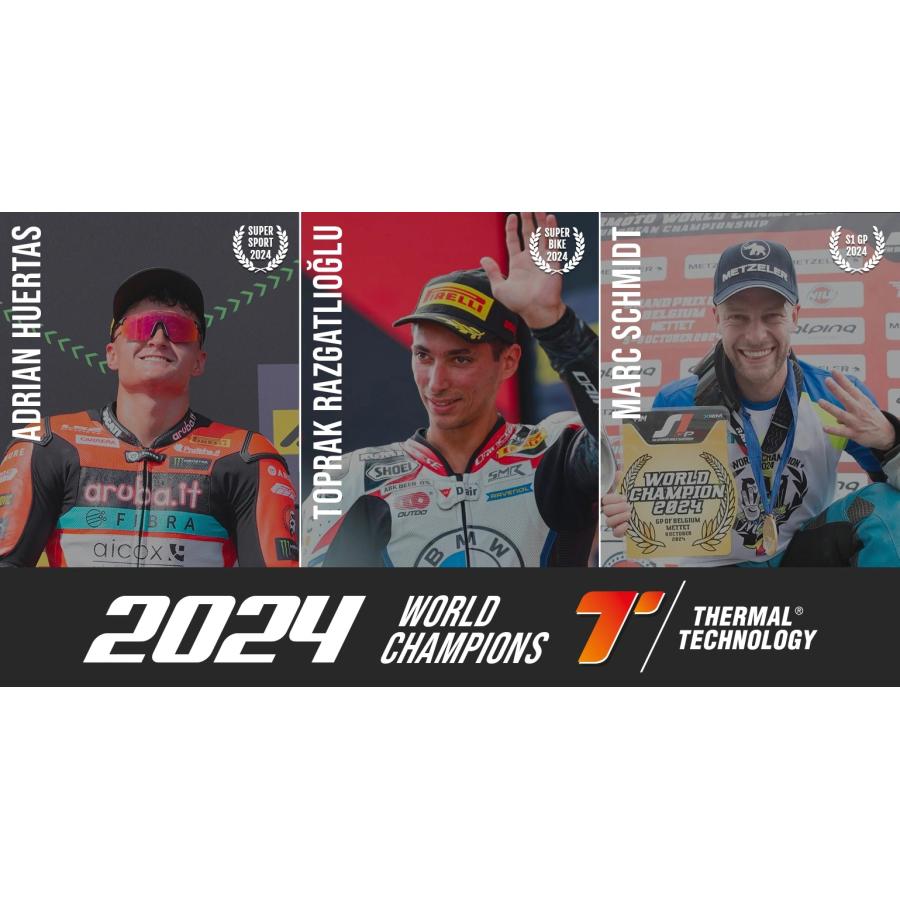 サーマルテクノロジー ThermalTechnology EVO Dual Zone タイヤウォーマー Mサイズ 110 / 140-160 17インチ motoGP WSBK SS300 ...