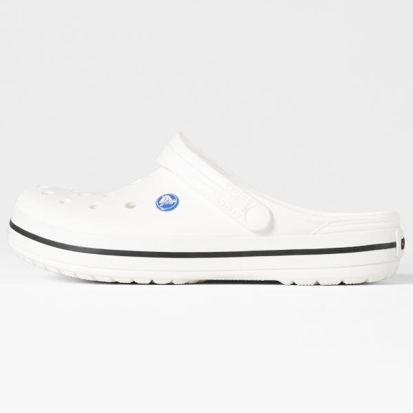 crocs（クロックス） サンダル クロックバンド クロッグ Crocband Clog メンズ レディース WHITE ホワイト 靴 ...