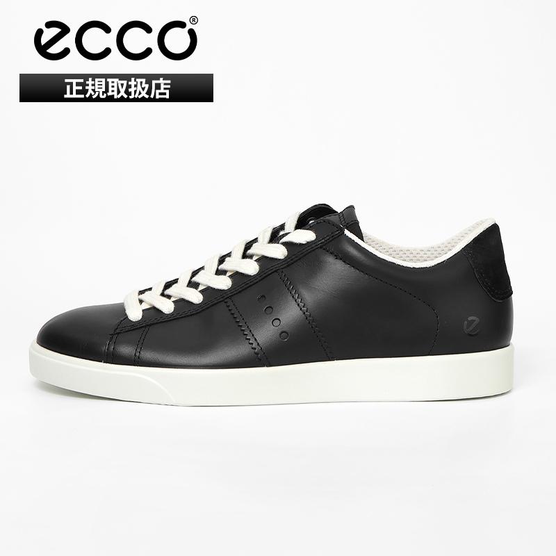 ecco（エコー） スニーカー レディース ストリートライト STREET LITE W レザー 靴 2026SS ブラック ...