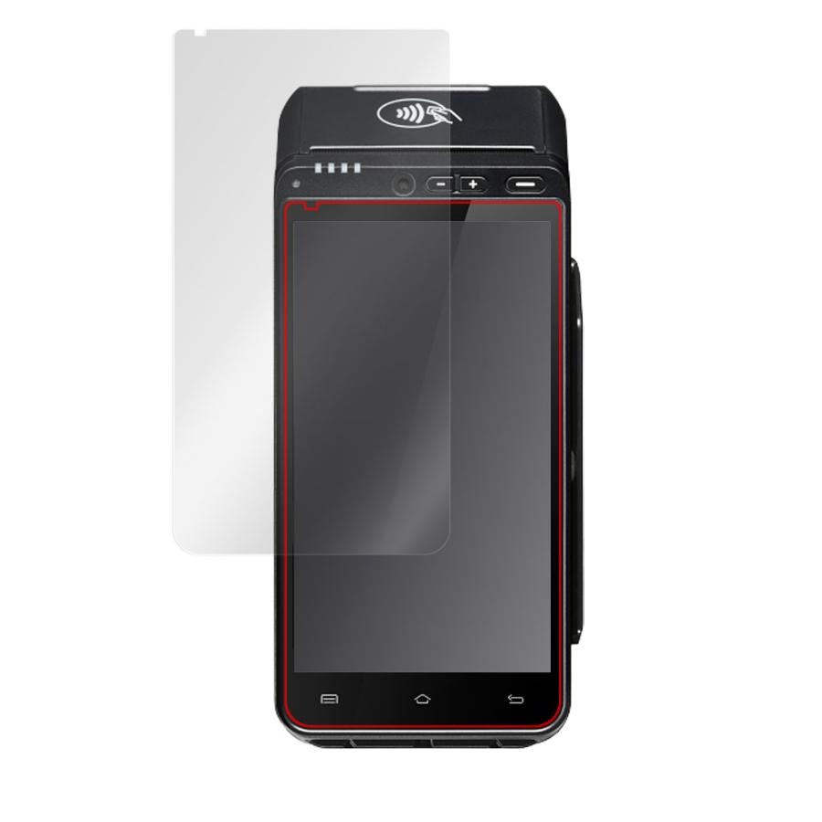 ミヤビックス Ingenico APOS A8 / PAYGATE Station L Alpha note 保護 フィルム OverLay 抗菌 Brilliant Hydro Ag+ 抗 ...