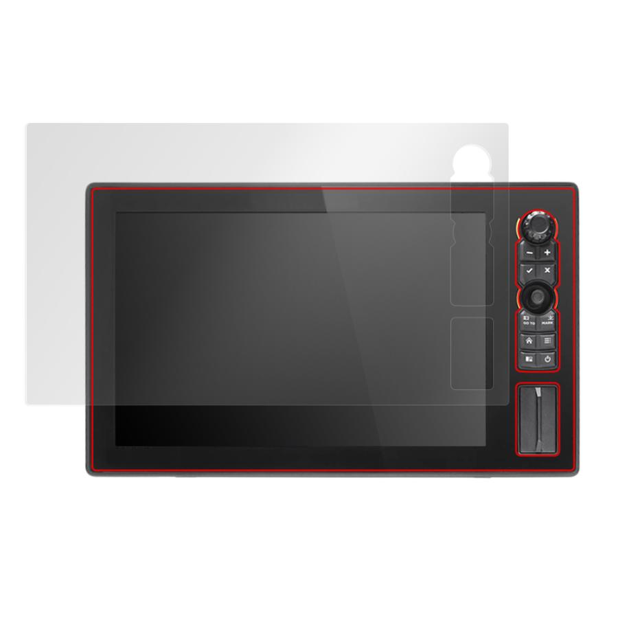 ミヤビックス HUMMINBIRD SOLIX 12 CHIRP MEGA SI+ GPS G3 保護フィルム OverLay Plus ハミ ...