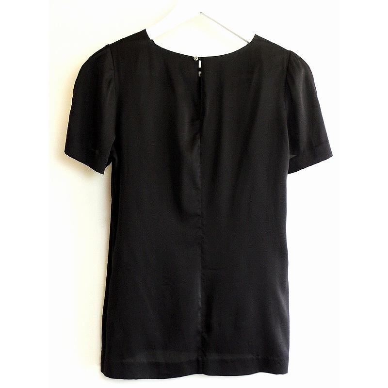 theory luxe セオリーリュクス シルク 半袖ブラウス DELEENA 38 theory luxe セオリーリュクス シルク 半袖ブラウス DELEENA 38