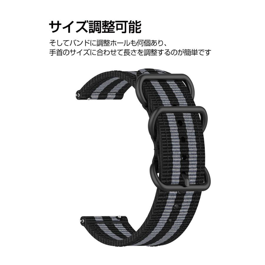Mibro watch C3 A2 T2 GS Pro 交換 バンド ナイロン素材 おしゃれ 腕時計ベルト 替えベルト 簡単装着 人気 腕時計 ...