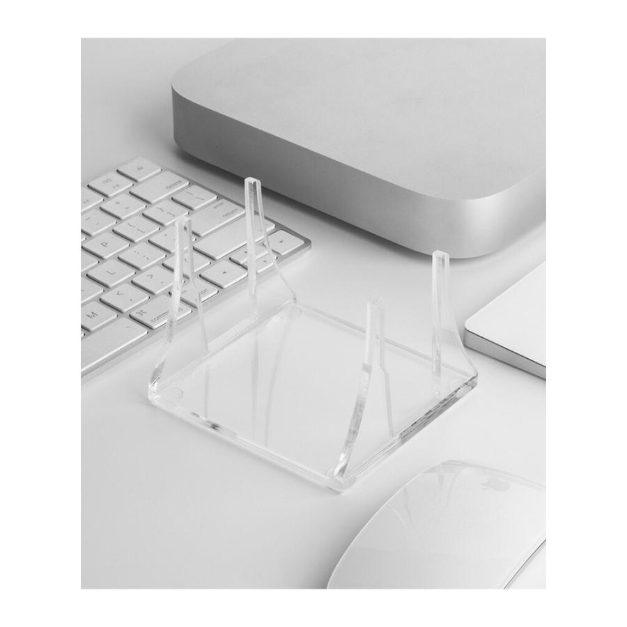Apple Mac mini アクリルデスクトップスタンド PCスタンド 縦 Apple Mac mini アクリルデスクトップスタンド PCスタンド 縦