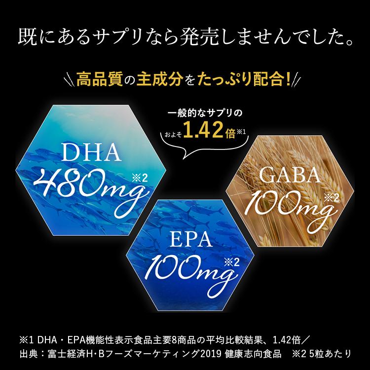 VitabridC [公式] ジャパンプレミアム DHA&EPA+GABA 1袋 機能性表示食品 : ビタブリッドジャパン Yahoo!店 - 通販 - Yahoo!ショッピング