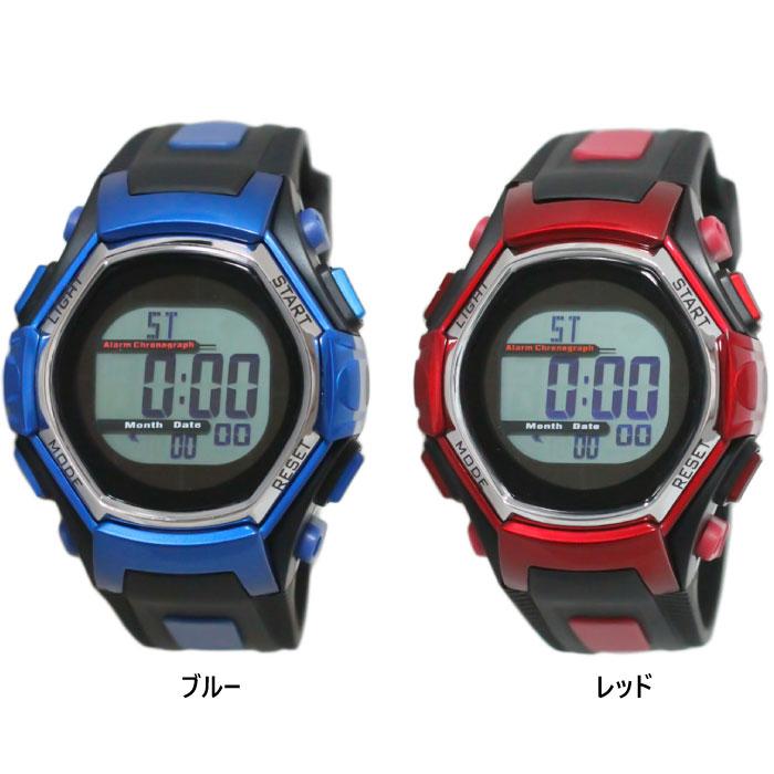 CREPHA クレファー メンズ レディース フォルミア FORMIA デジタルウオッチ ソーラー電波 腕時計 スポーツウォッチ FDM7861-BL FDM7861-RD : バイタライザー ...