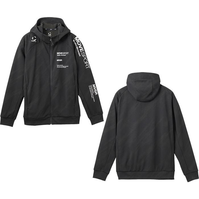 DESCENTE デサント メンズ レディース ムーブスポーツ MOVESPORT サンスクリーン Sunscreen NIR 総柄グラフィック ジャージフーディー トレーニング トップス ...