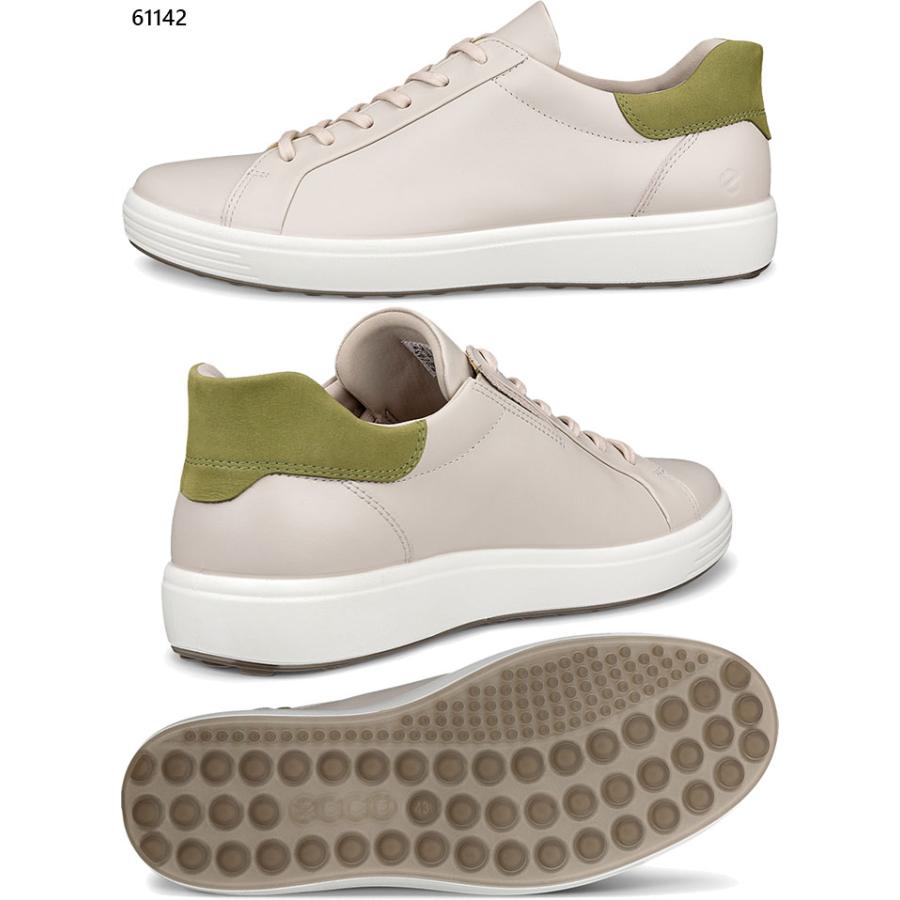 ecco（エコー） メンズ レザースニーカー soft 7 スニーカー シューズ