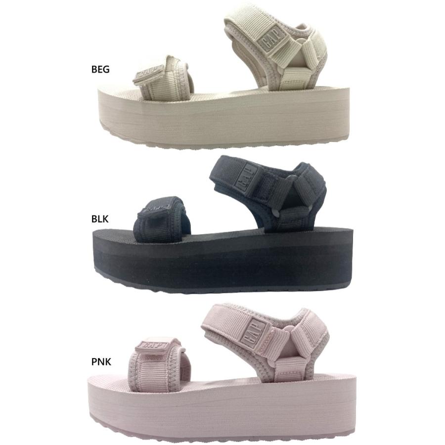 GAP ギャップ レディース 厚底 スポサン サンダル シューズ スポーツサンダル 4.5cmヒール カジュアル シンプル GPL22421 : バイタライザー - 通販 - Yahoo!ショッピング