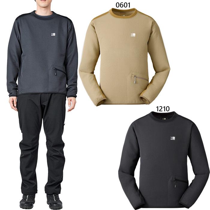 Karrimor カリマー octa midlayer crew オクタ ミッドレイヤー クルー 長袖  アウトドア トップス  登山 101599-1210 Karrimor（カリマー） メンズ オクタ ミッドレイヤー クルー octa