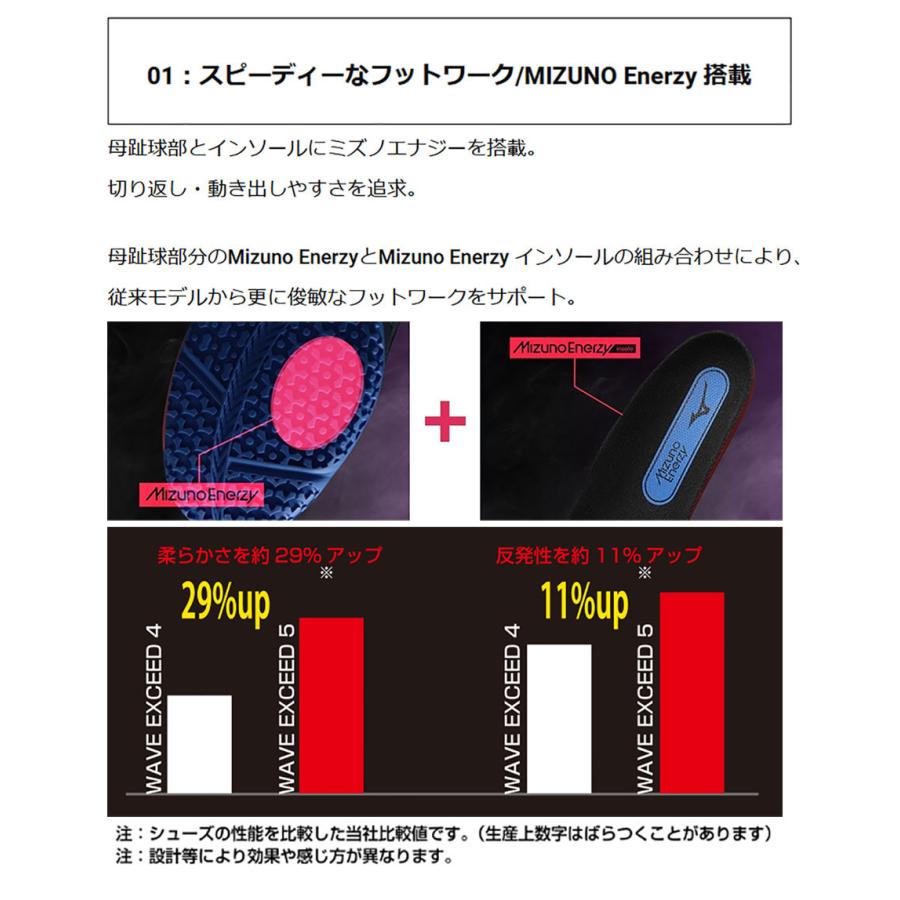 MIZUNO 3E幅 ミズノ メンズ レディース ウエーブエクシード 5 WAVE EXEED WIDE OC テニスシューズ クレー 砂入り人工芝コート 61GB2313 : バイタライザー ...