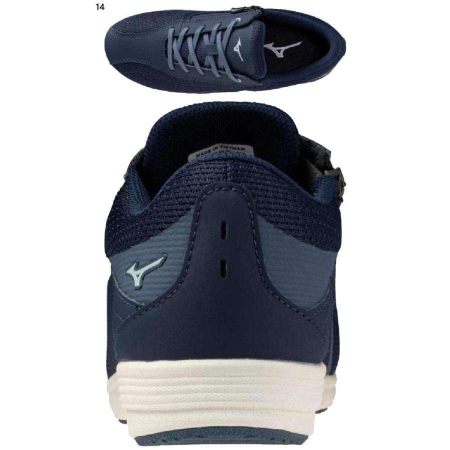 MIZUNO 3E幅 ワイド 幅広 ミズノ レディース LS802 II ウォーキングシューズ 旅行 散歩 スニーカー シューズ 紐靴 ファスナー付き B1GF2501 : バイタライザー ...