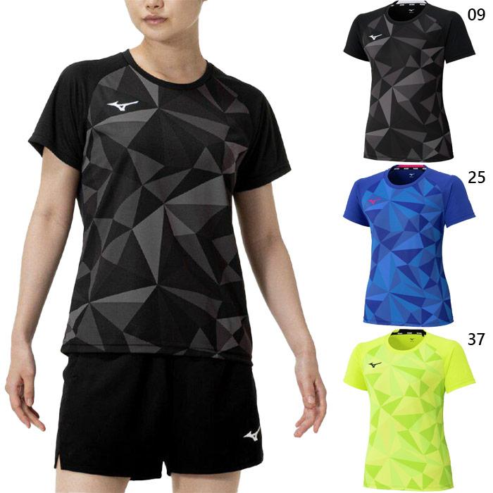 MIZUNO ミズノ レディース ゲームシャツ ラケットスポーツ テニス バドミントンウェア トップス 半袖 62JAC221 : バイタライザー - 通販 - Yahoo!ショッピング